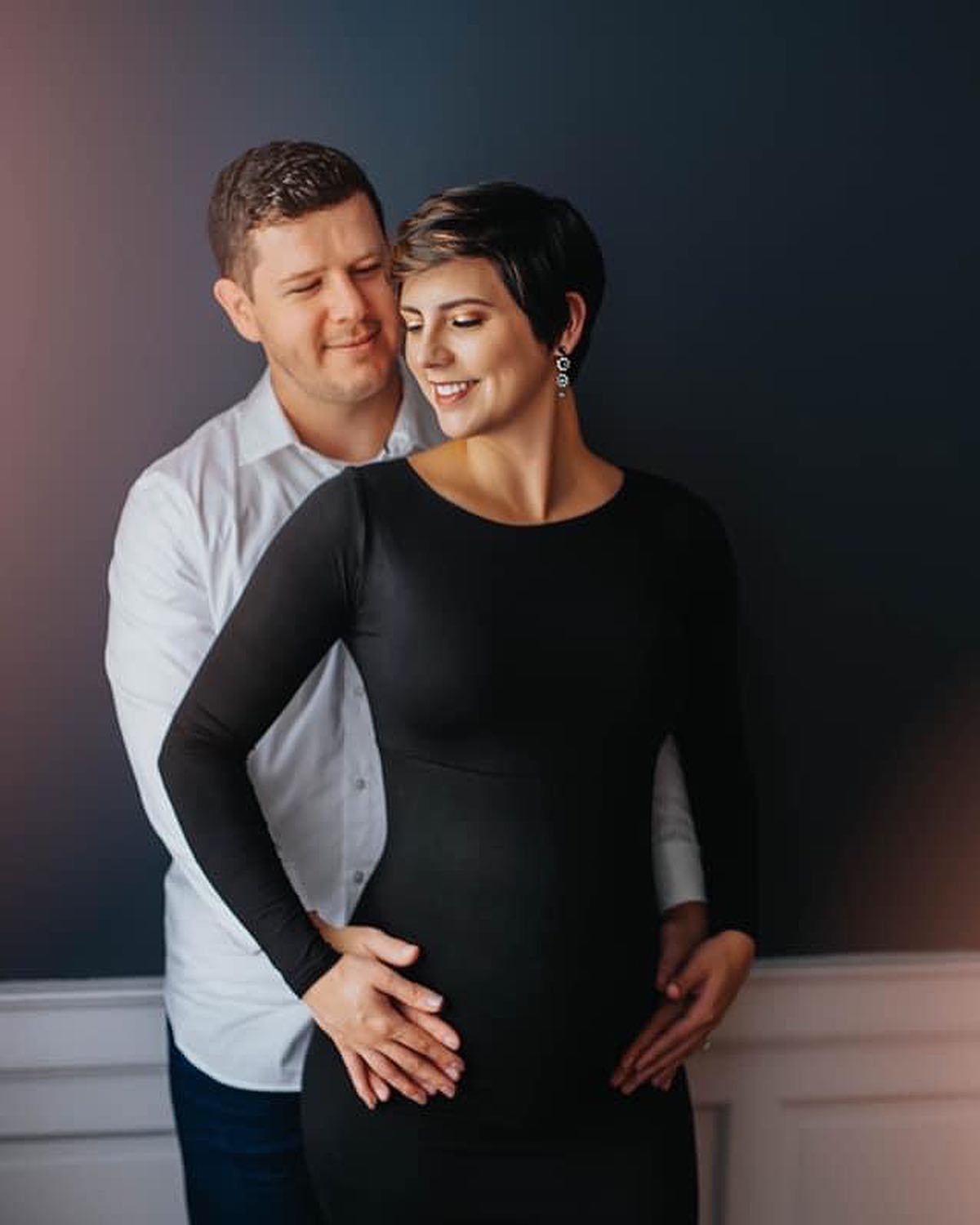 Couples Boudoir Portraits Near Me | Black Lace Boudoir